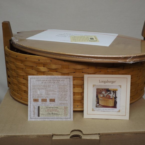 Longaberger | Accents | Longaberger 204 Collectors Club Family Legacy ...